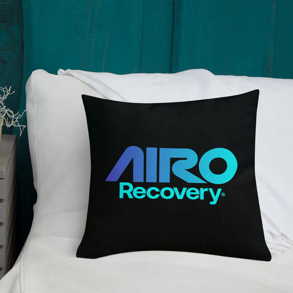 Premium 18"x18" Logo Pillow - airorecovery
